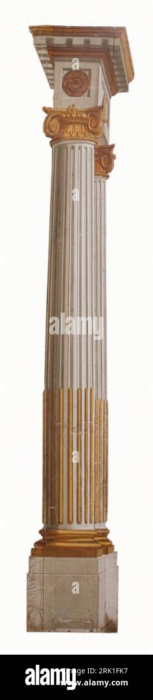 Fristaende kolonn for hogra delen av scenen hi-res stock photography ...