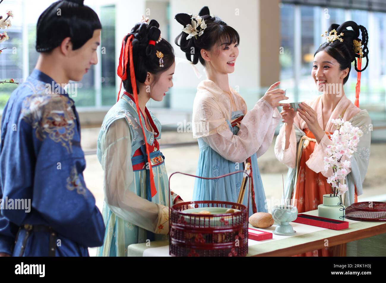 **CHINESE MAINLAND, HONG KONG, MACAU AND TAIWAN OUT** Dancers perform ...