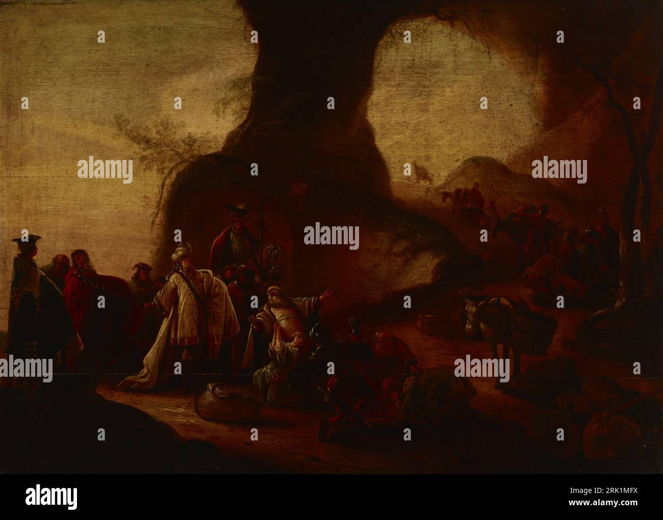 Discovery of the Joseph's Silver Cup in Benjamin's Sack by Jacob ...