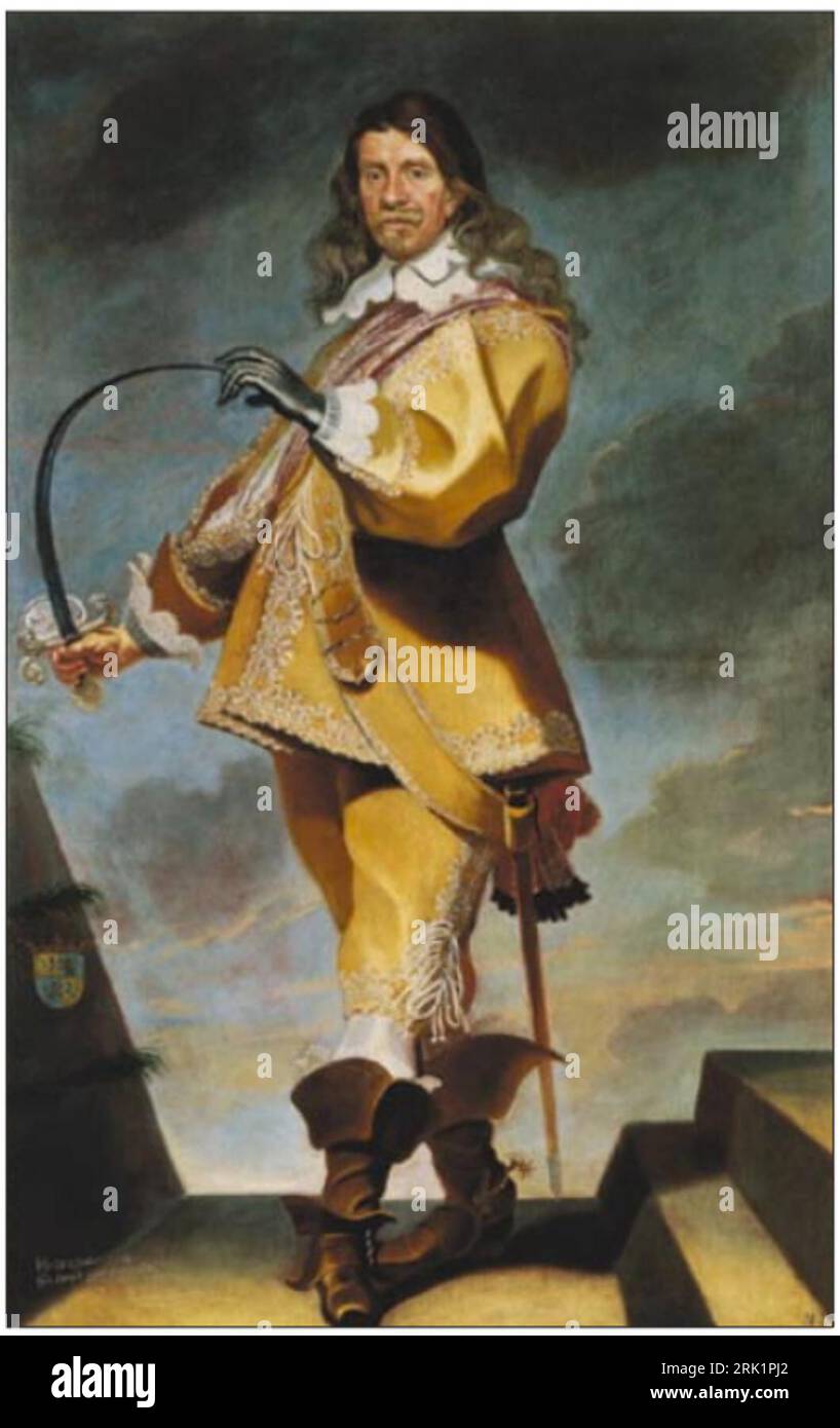Portrait of an unknown nobleman circa from 1641 until 1645 by Frans ...