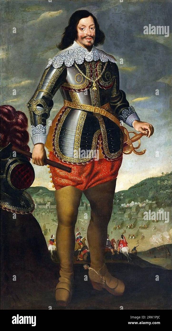 Portrait of Ferdinand III Habsburg. circa 1638 by Frans Luycx Stock Photo - Alamy