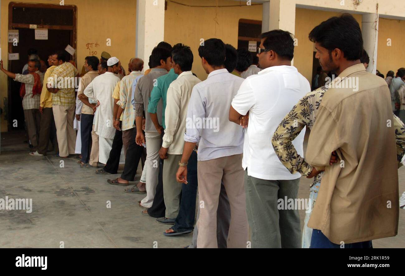 Wahl in indien hi-res stock photography and images - Alamy