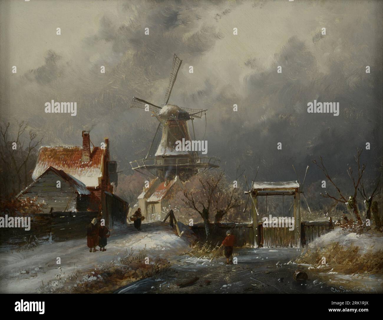 Bevroren sloot hi-res stock photography and images - Alamy