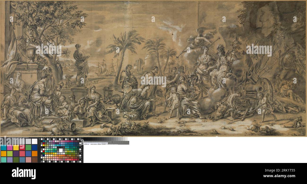 Glorification of minerva hi-res stock photography and images - Alamy