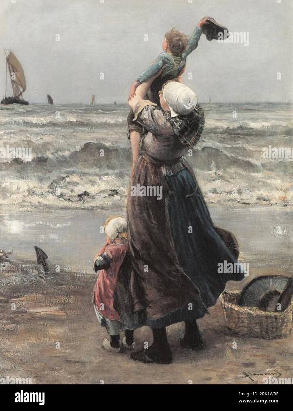 Goodbye Father between circa 1880 and circa 1914 by Bernard Blommers ...