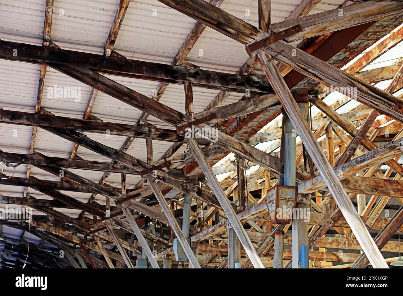 House wooden structure Stock Photo - Alamy