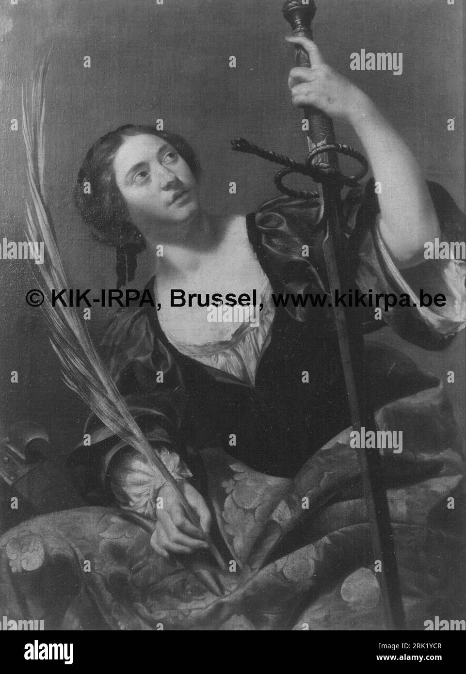 Saint Catherine of Alexandria by Pieter van Lint Stock Photo - Alamy