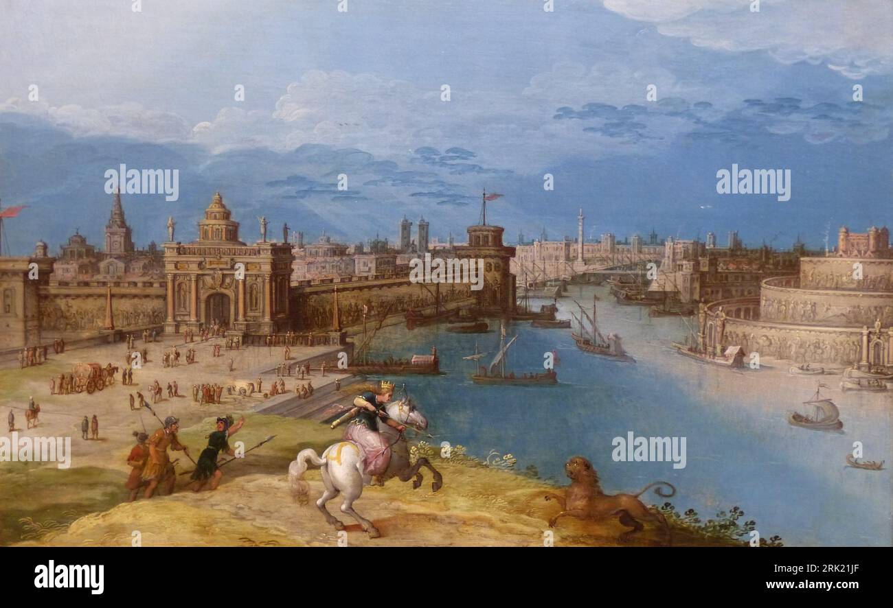 Semiramis on the lion hunt hi-res stock photography and images - Alamy