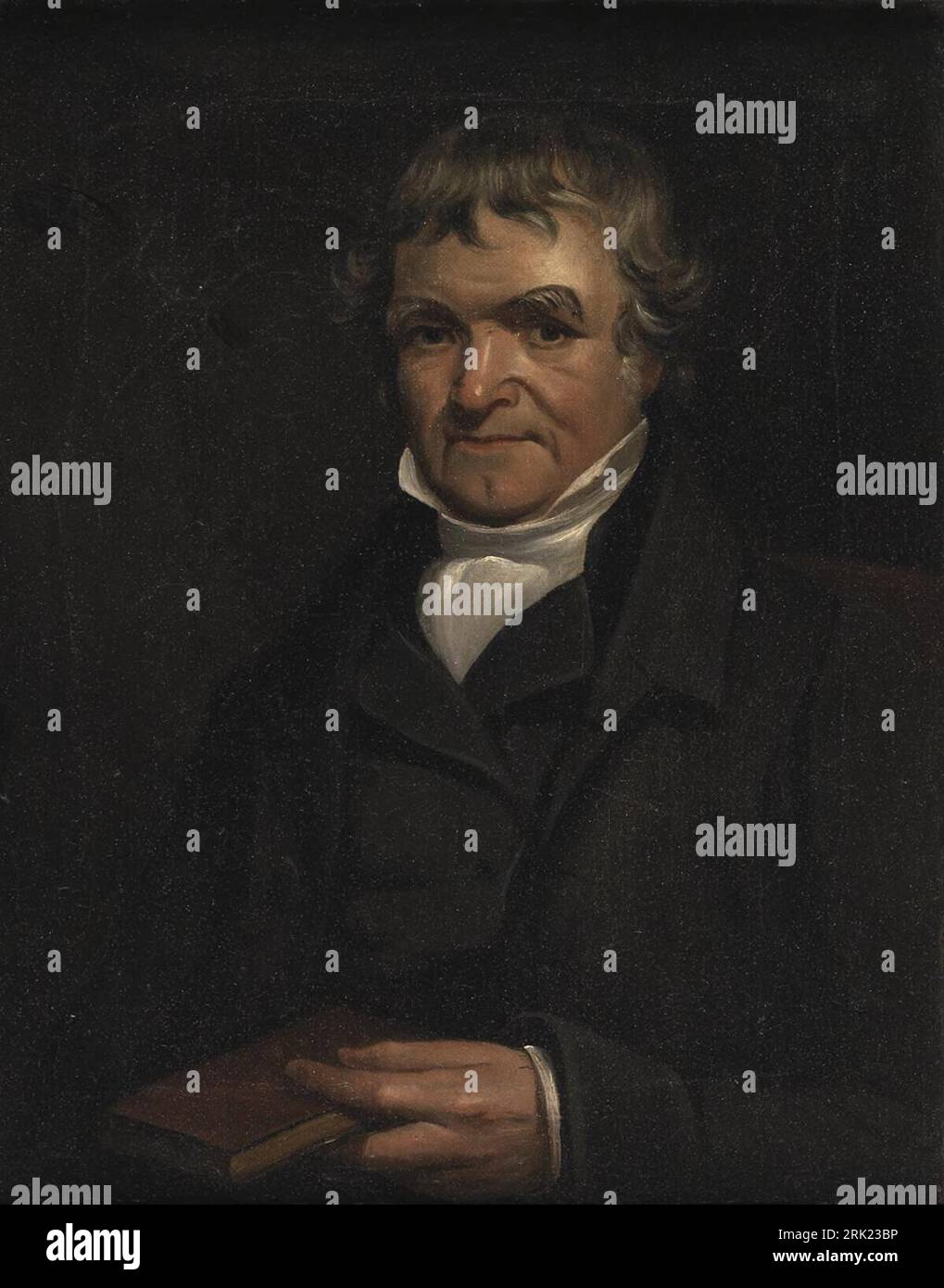 John Davies 1810s by William Roos Stock Photo - Alamy