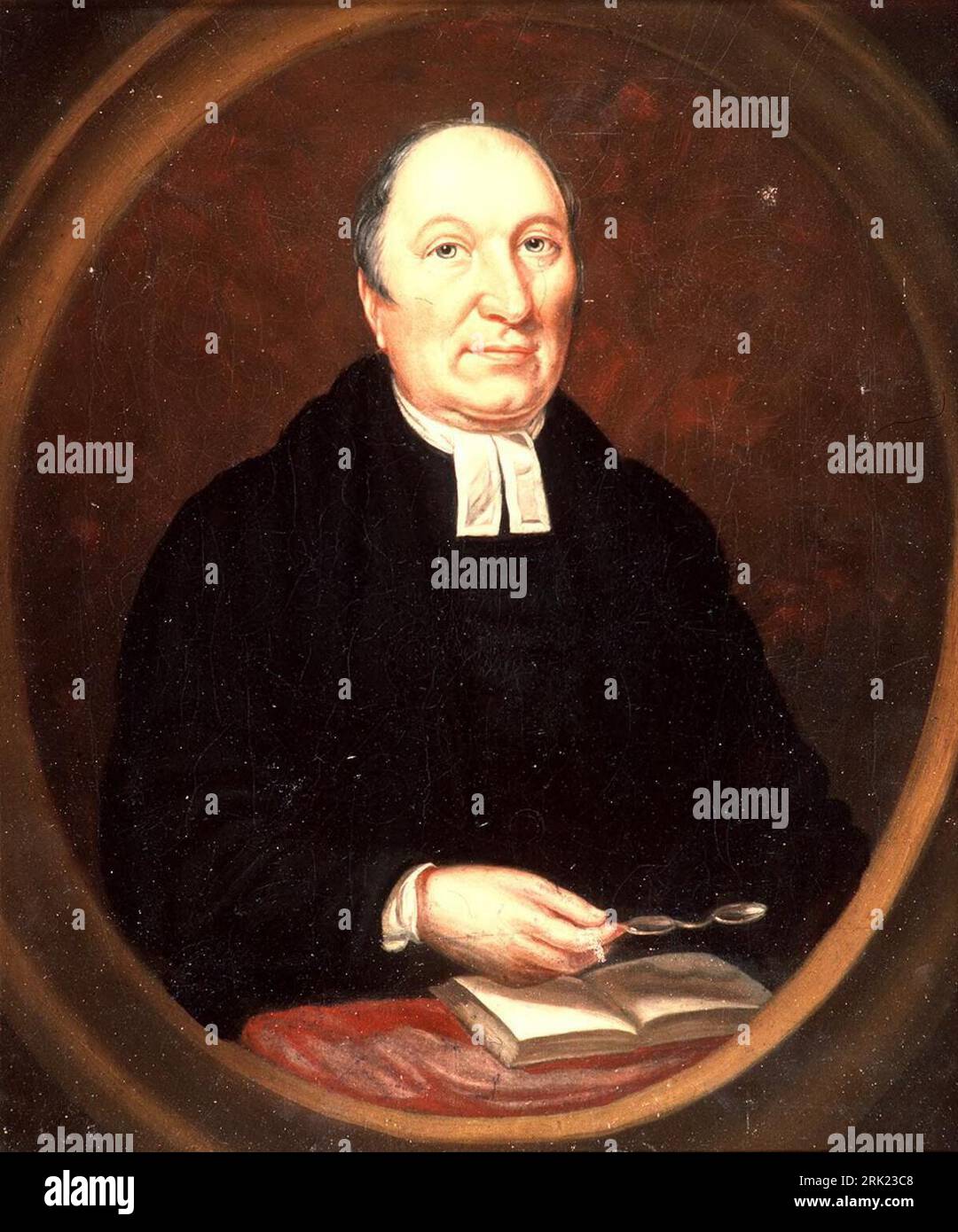Thomas Charles, Bala circa 1840 by William Roos Stock Photo - Alamy