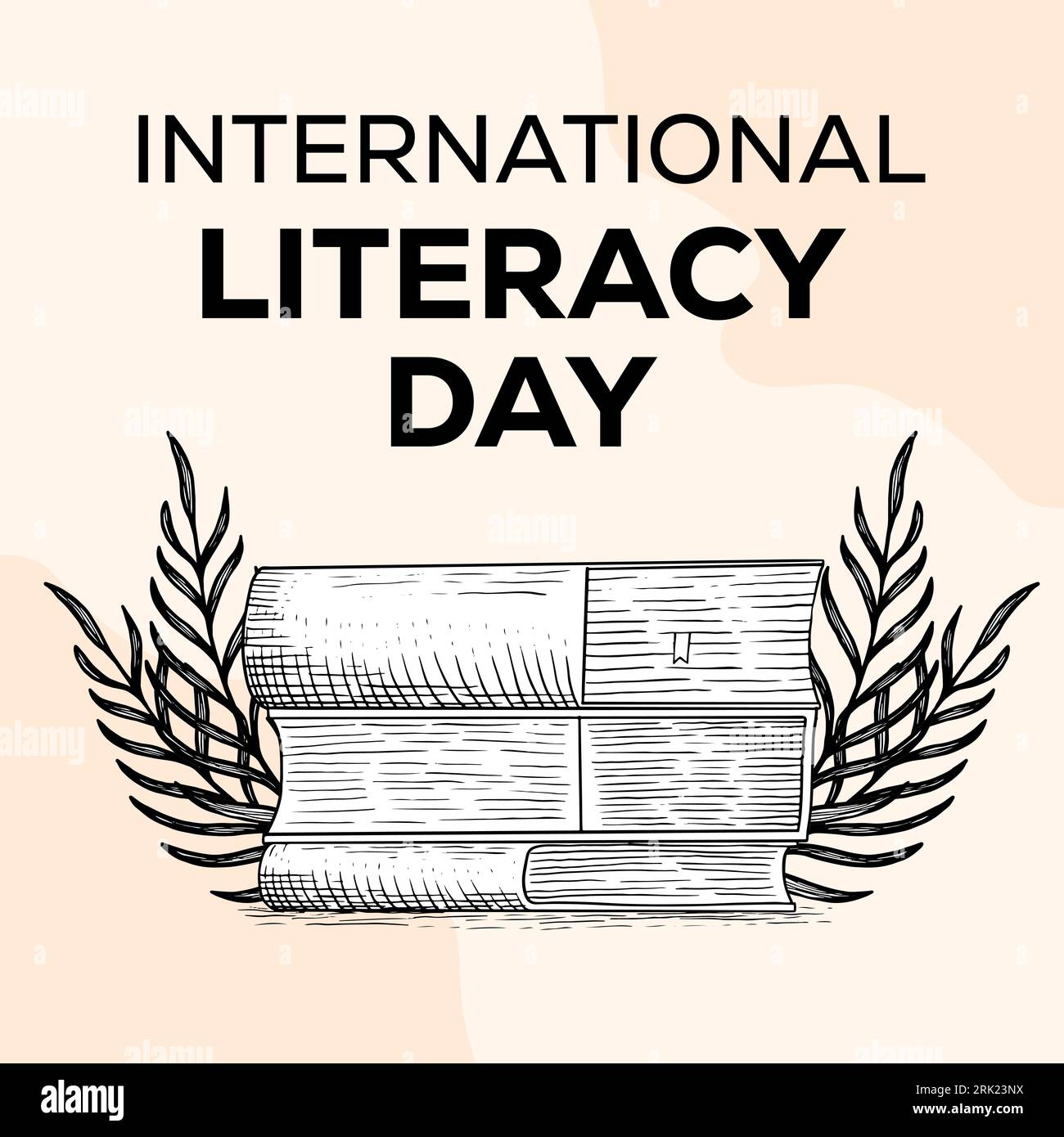 Literacy vector vectors hi-res stock photography and images - Alamy