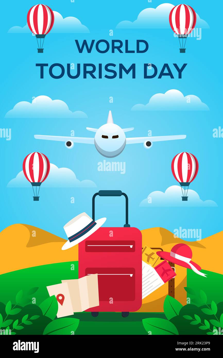 Holiday tourism background vertical Stock Vector Images - Alamy