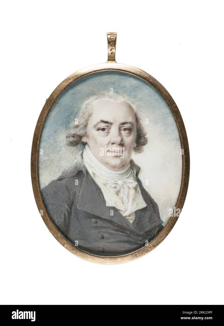 Henrik Gahn, doctor 1798 by Niclas Lafrensen Stock Photo - Alamy