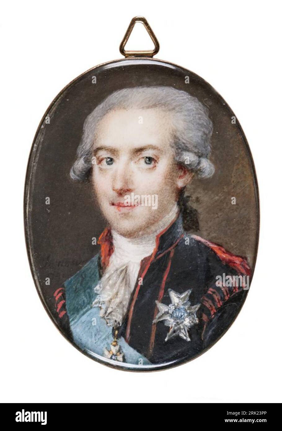 Johan Gabriel Oxenstierna, Lord High Chamberlain, Count 1791 by Niclas ...