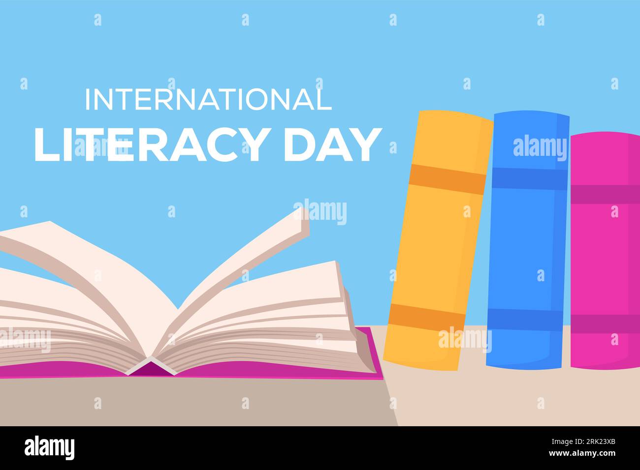 Childhood literacy Stock Vector Images - Alamy