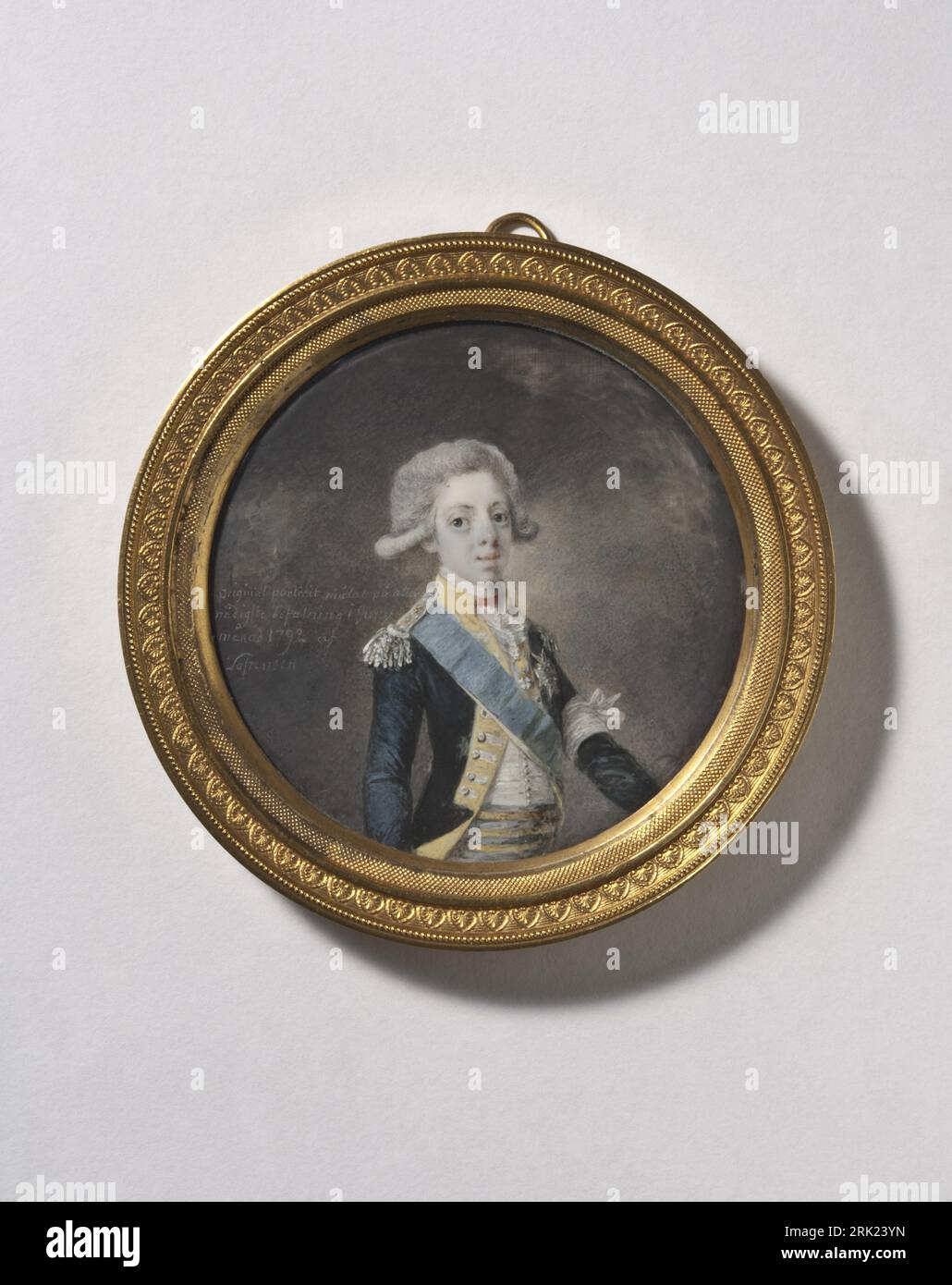 Gustav IV Adolf, king of Sweden 1792 by Niclas Lafrensen Stock Photo ...