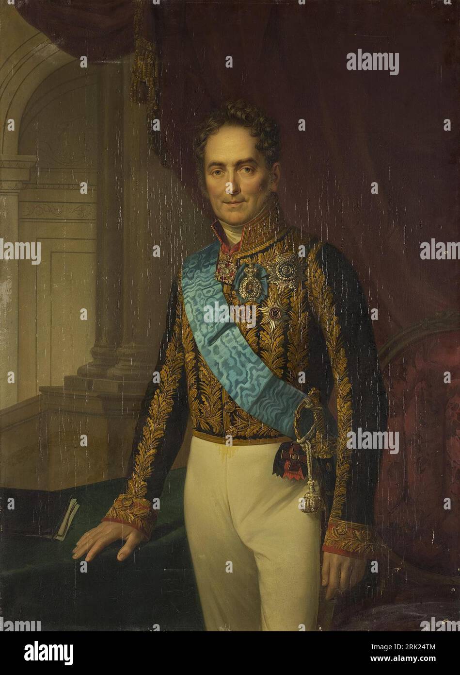 Portrait of Count Viktor Kochubei circa 1879 by Georg von Bothmann ...