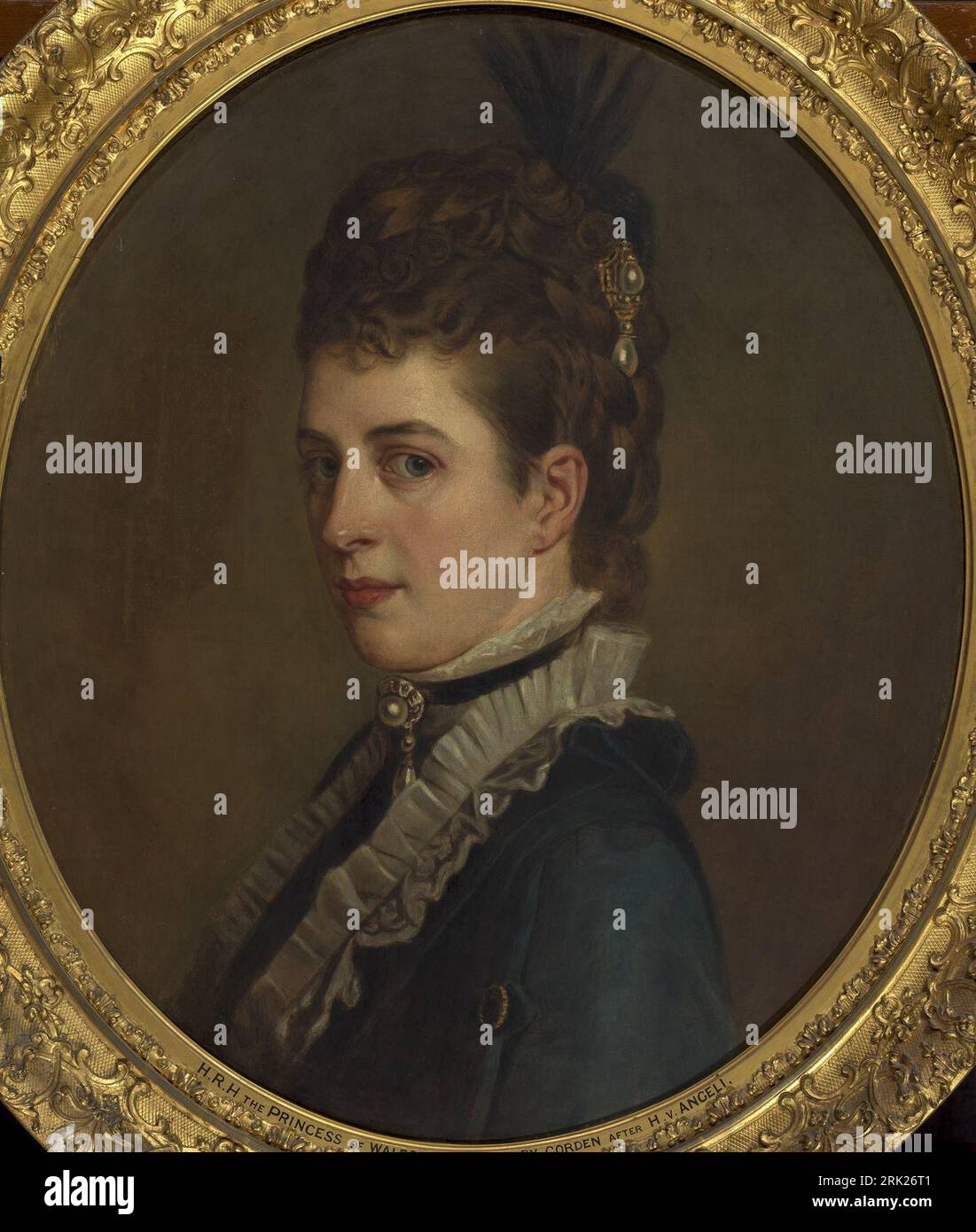 Alexandra, Princess of Wales (1844-1925) 1875 by William Corden Stock ...