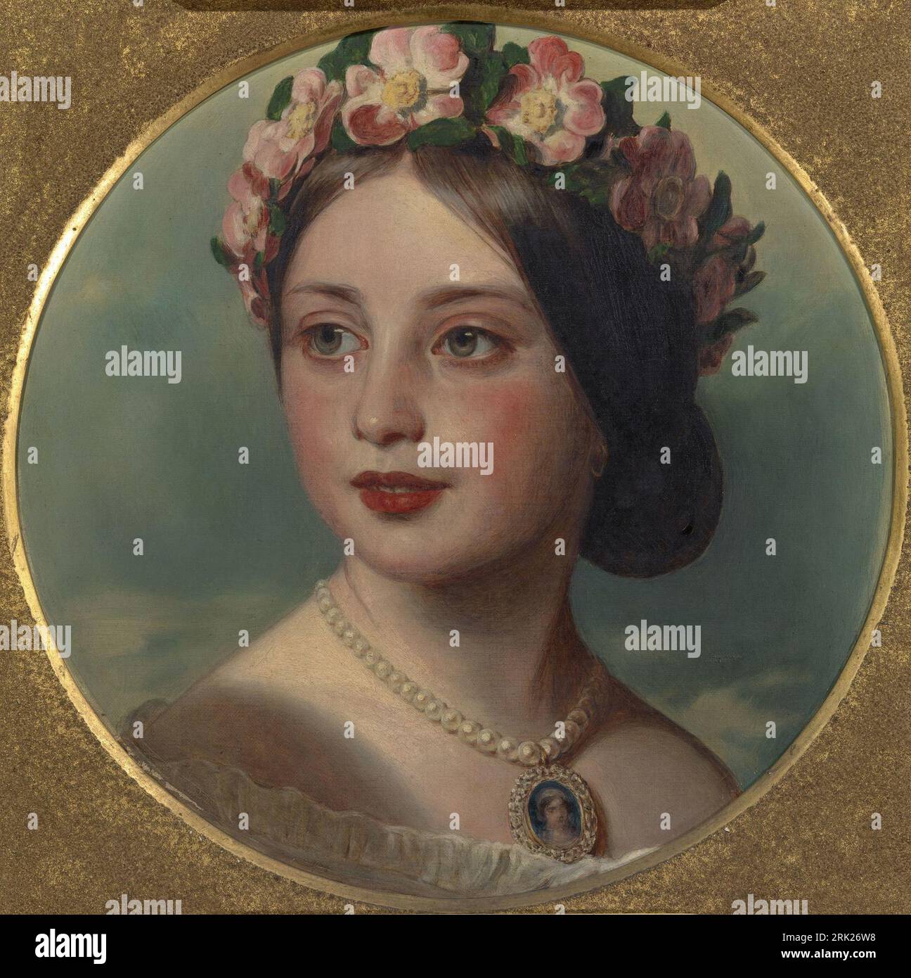 Victoria, Princess Royal (1840-1901) 1851 by William Corden Stock Photo ...