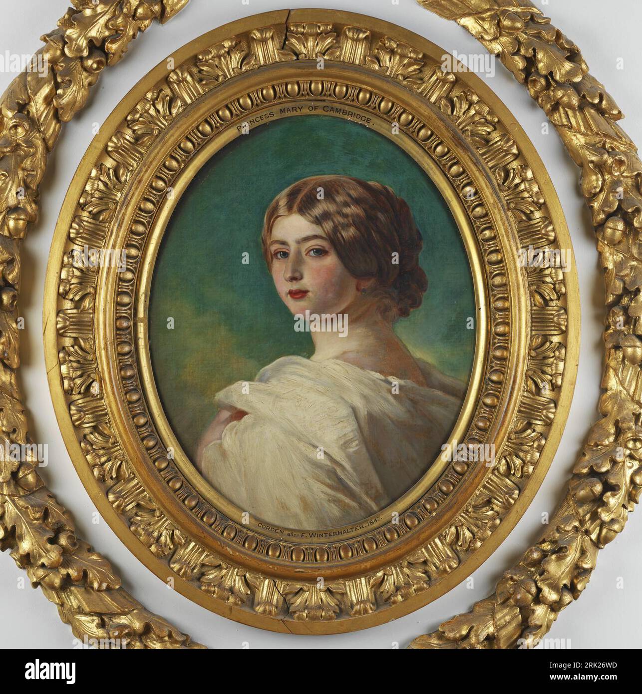 Princess Mary of Cambridge (1833-1897) 1847 by William Corden Stock ...