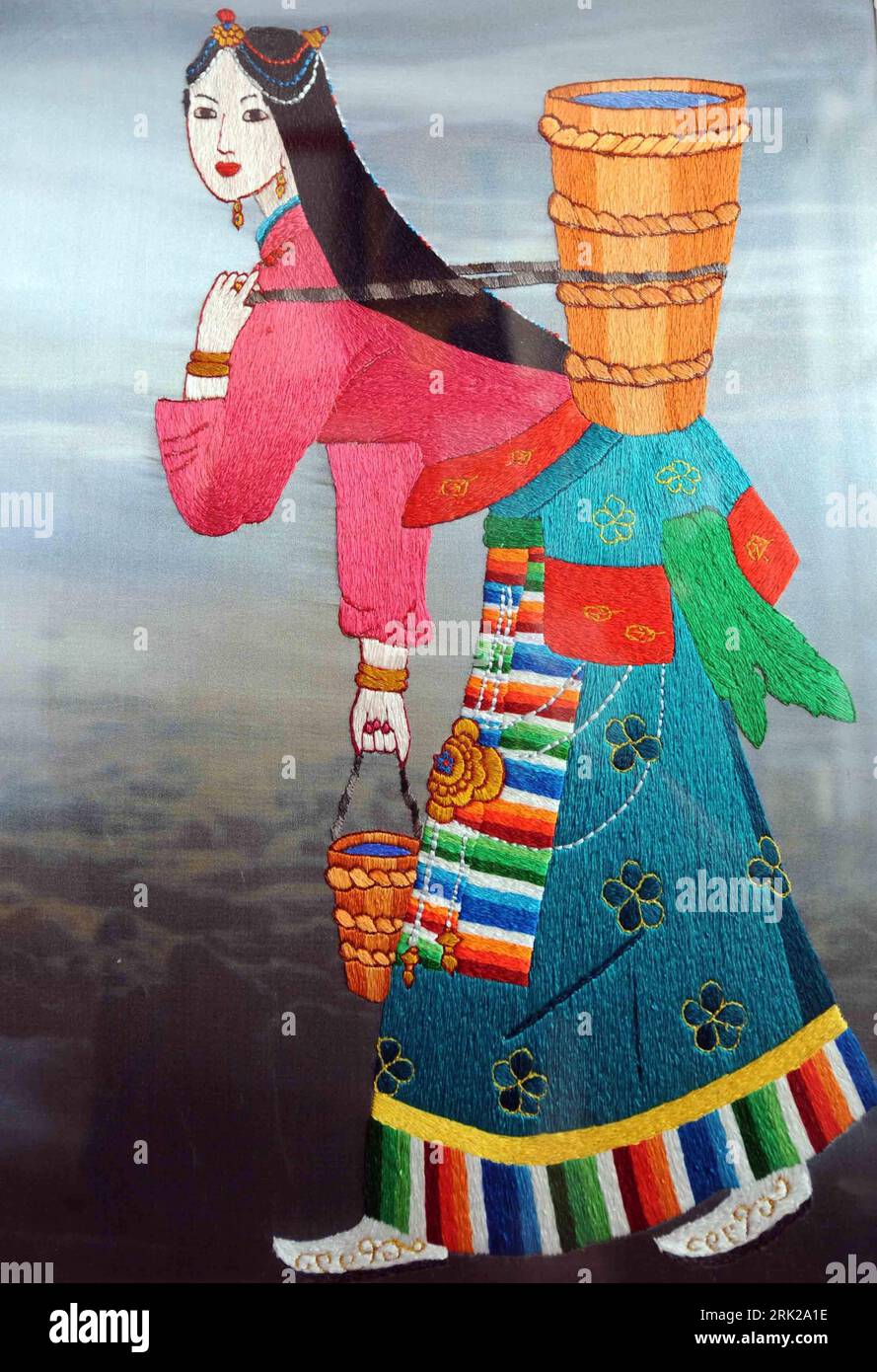 Tibetan embroidery hi-res stock photography and images - Alamy