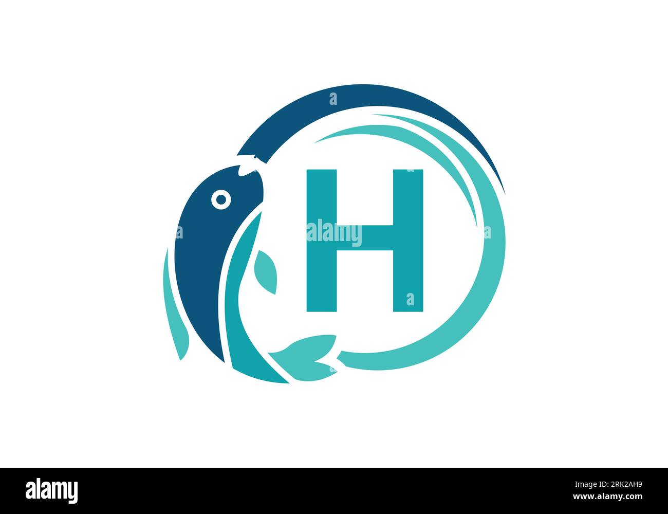 Fish h Stock Vector Images - Alamy