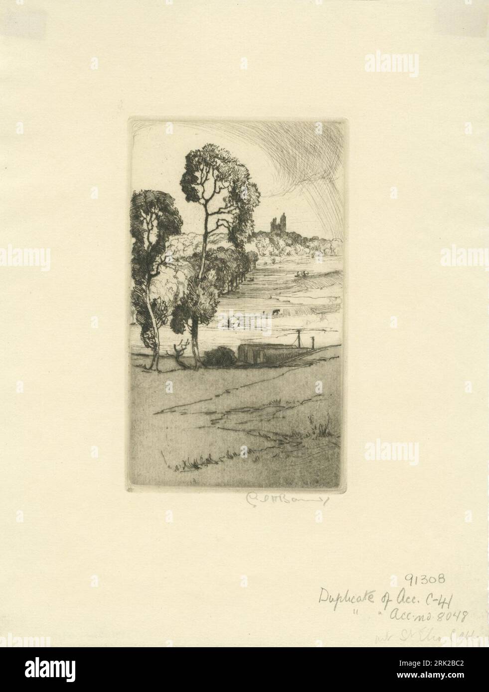 MONT ST. ELOY FROM CAMBLAIN L'ABE 19 October 1917 by Cyril Henry ...