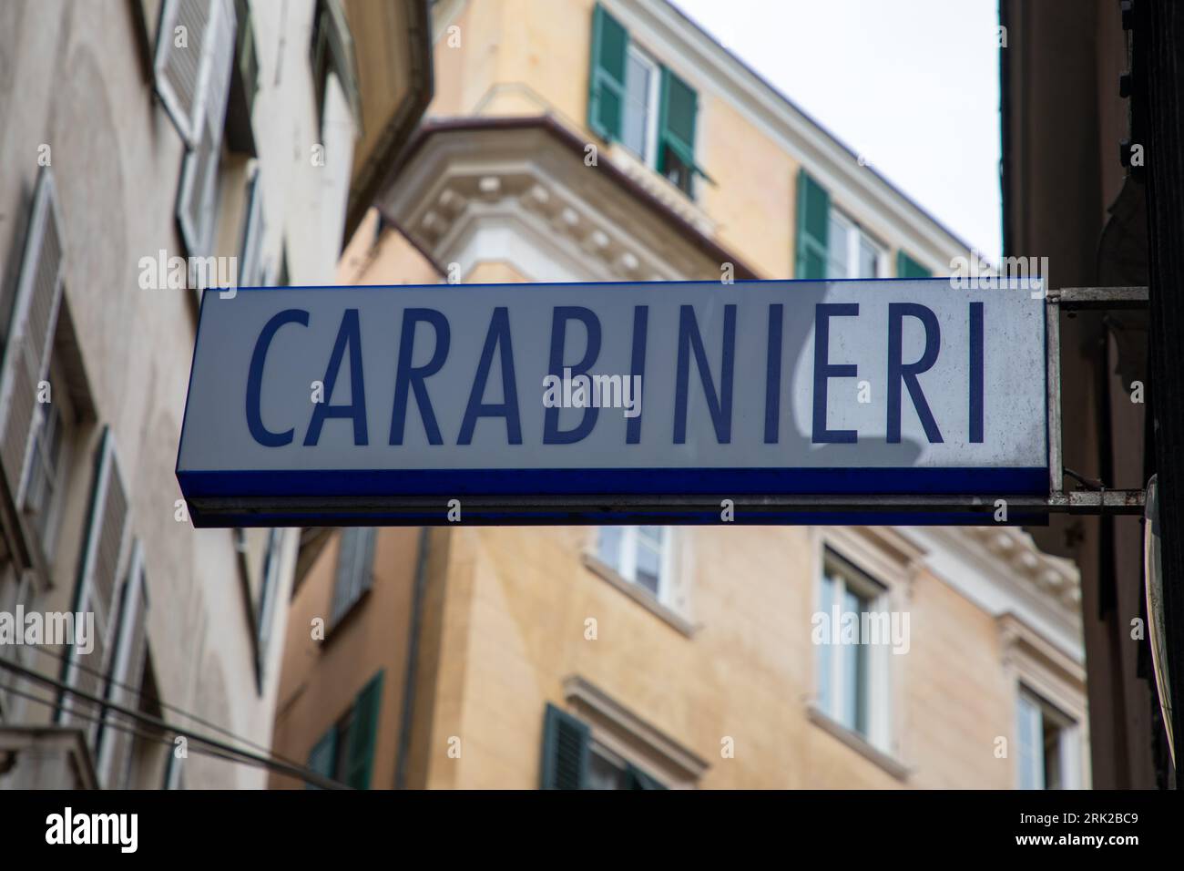 Milan , Italy - 08 20 2023 : Carabinieri police Italian Army logo brand ...