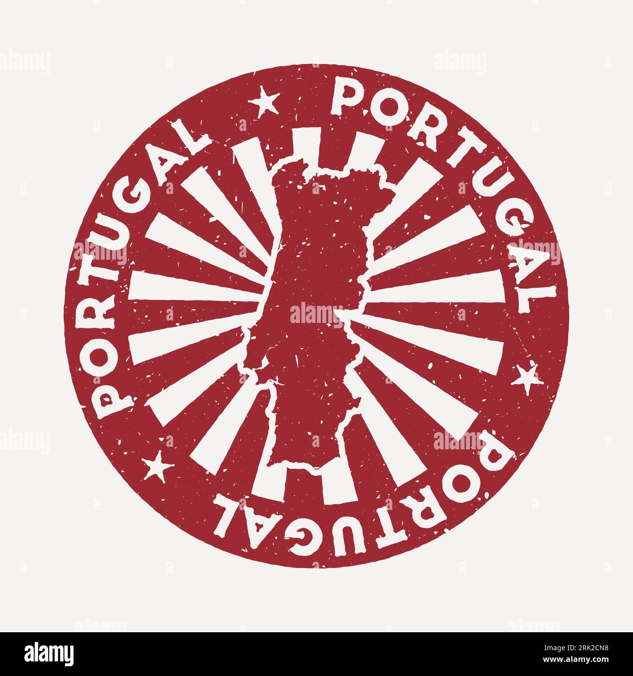 Portugal stamp. Travel red rubber stamp with the map of country, vector ...