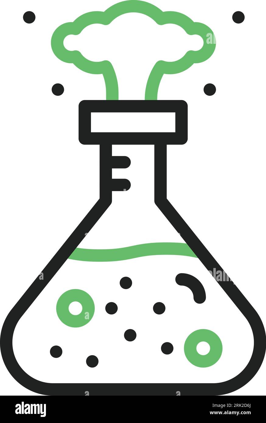 Chemical Reaction Icon image. Suitable for mobile application Stock ...