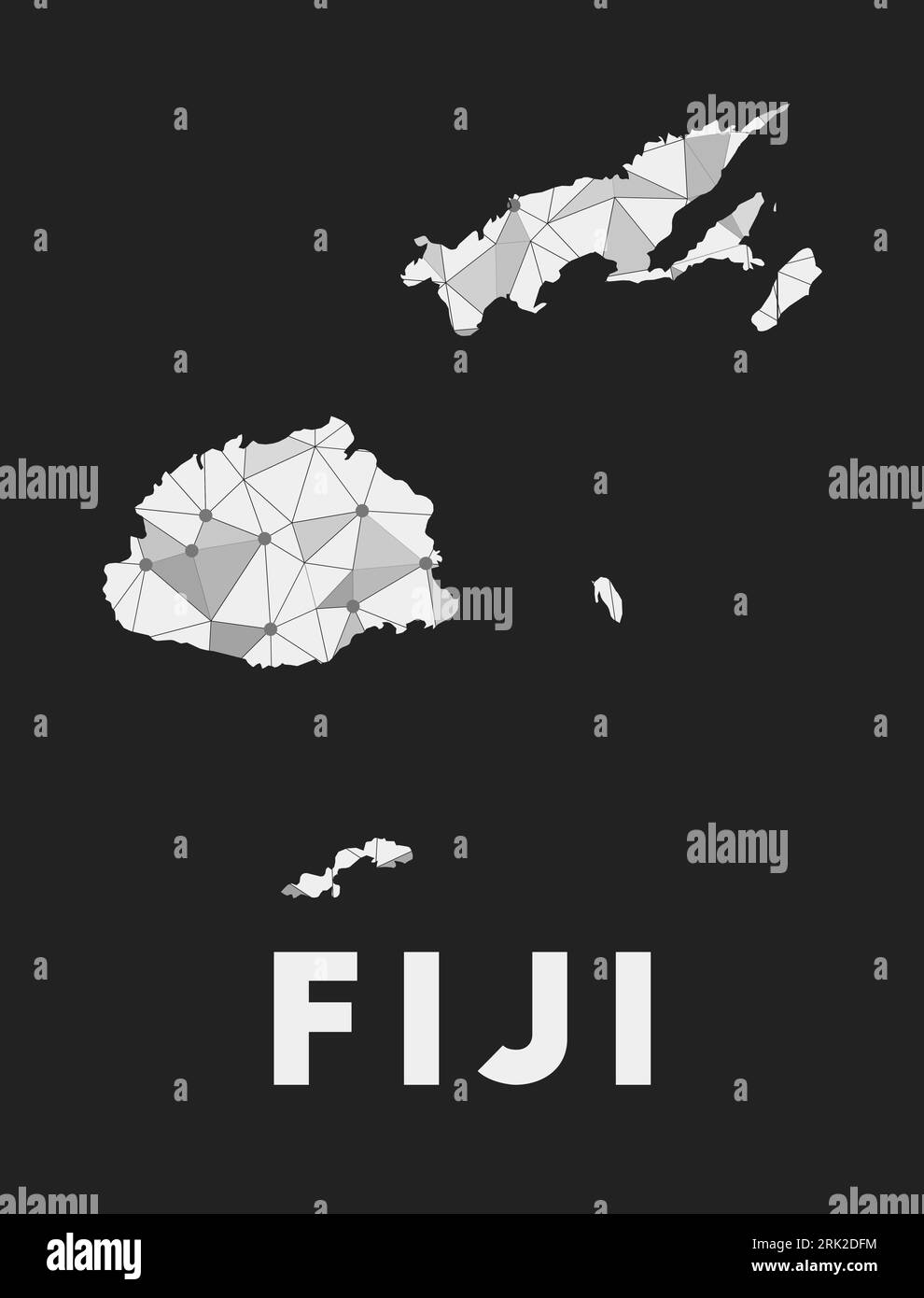 Map fiji Black and White Stock Photos & Images - Alamy