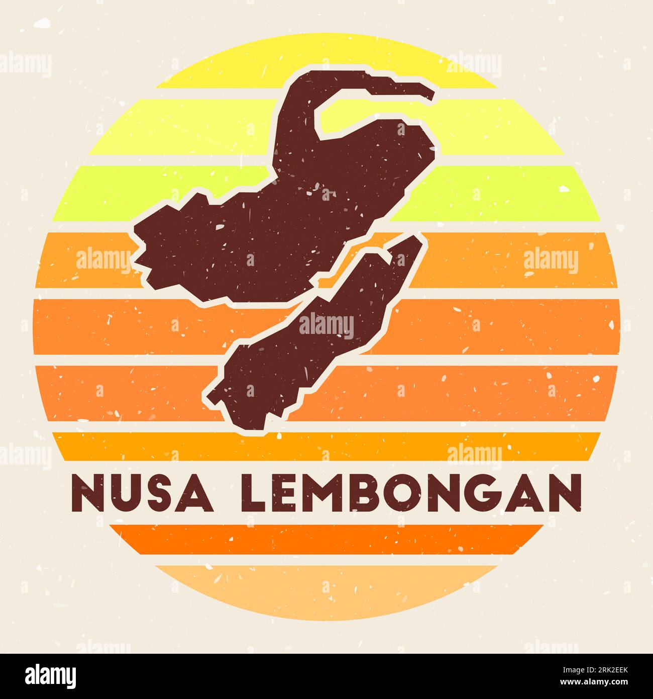 Island nusa lembongan map hi-res stock photography and images - Alamy