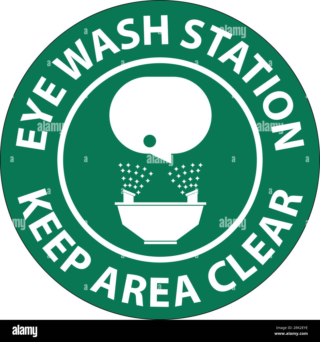 Eye wash solution Stock Vector Images - Alamy