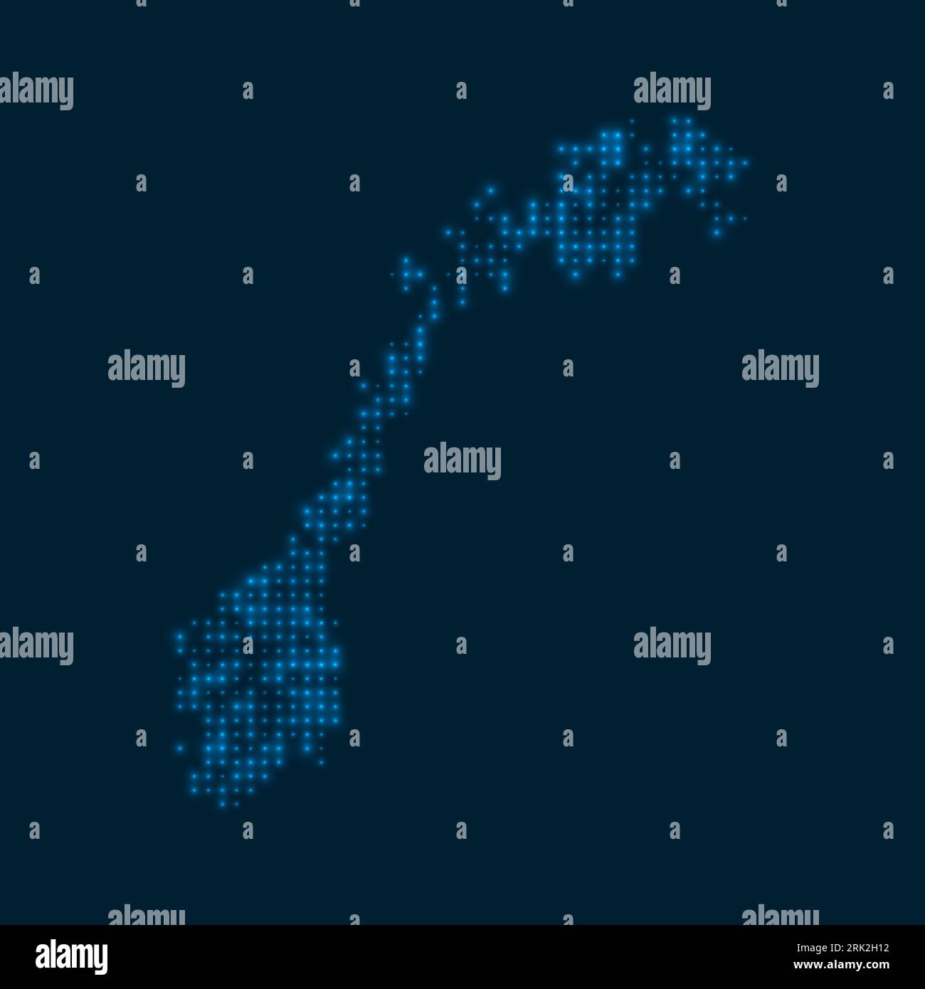 Norway light map Stock Vector Images - Alamy