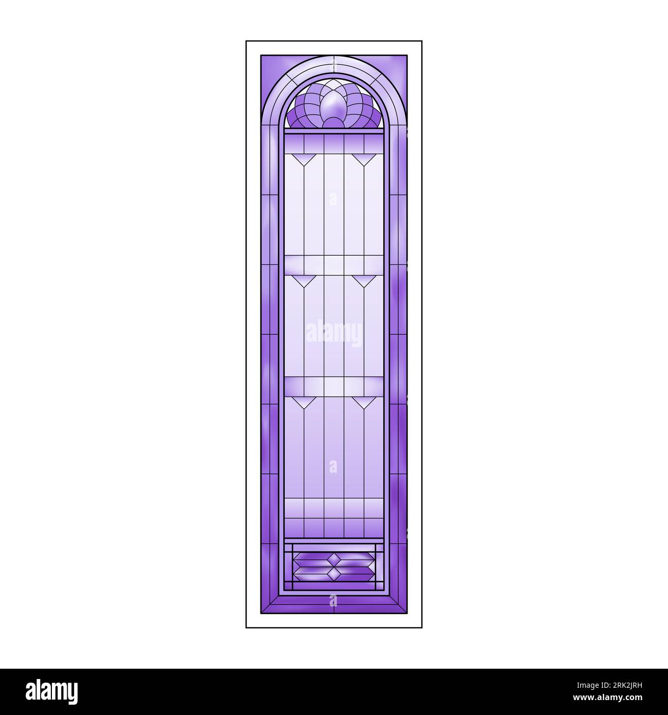 Church glass grade purple stained window Stock Vector Image & Art - Alamy