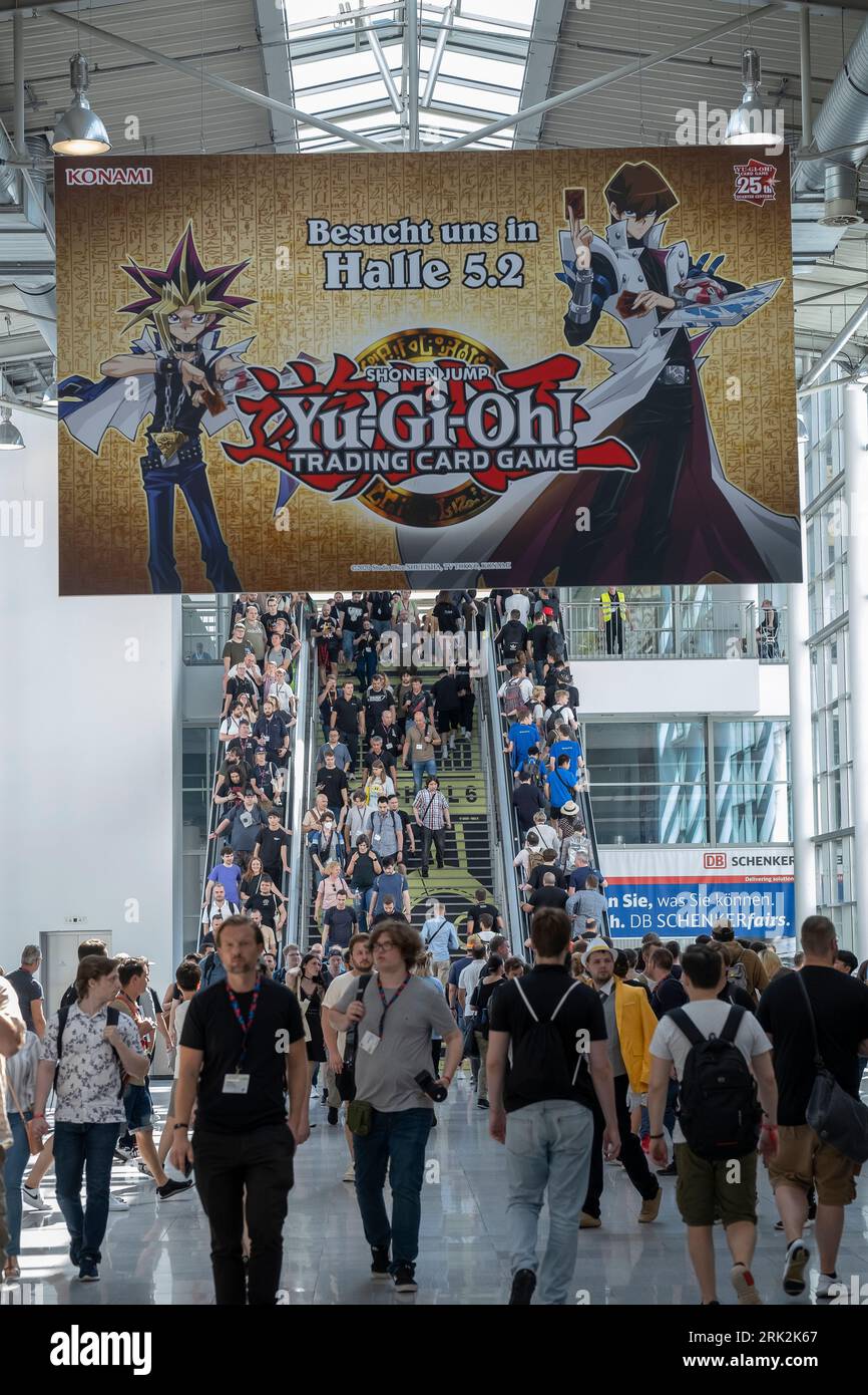 Opening day of Gamescom, the world's largest trade fair for computer ...