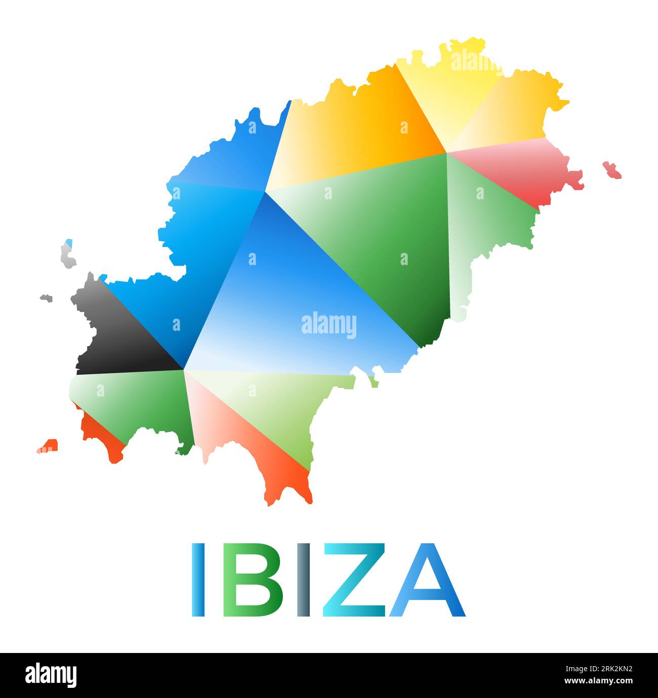 Ibiza spain location map Stock Vector Images - Alamy