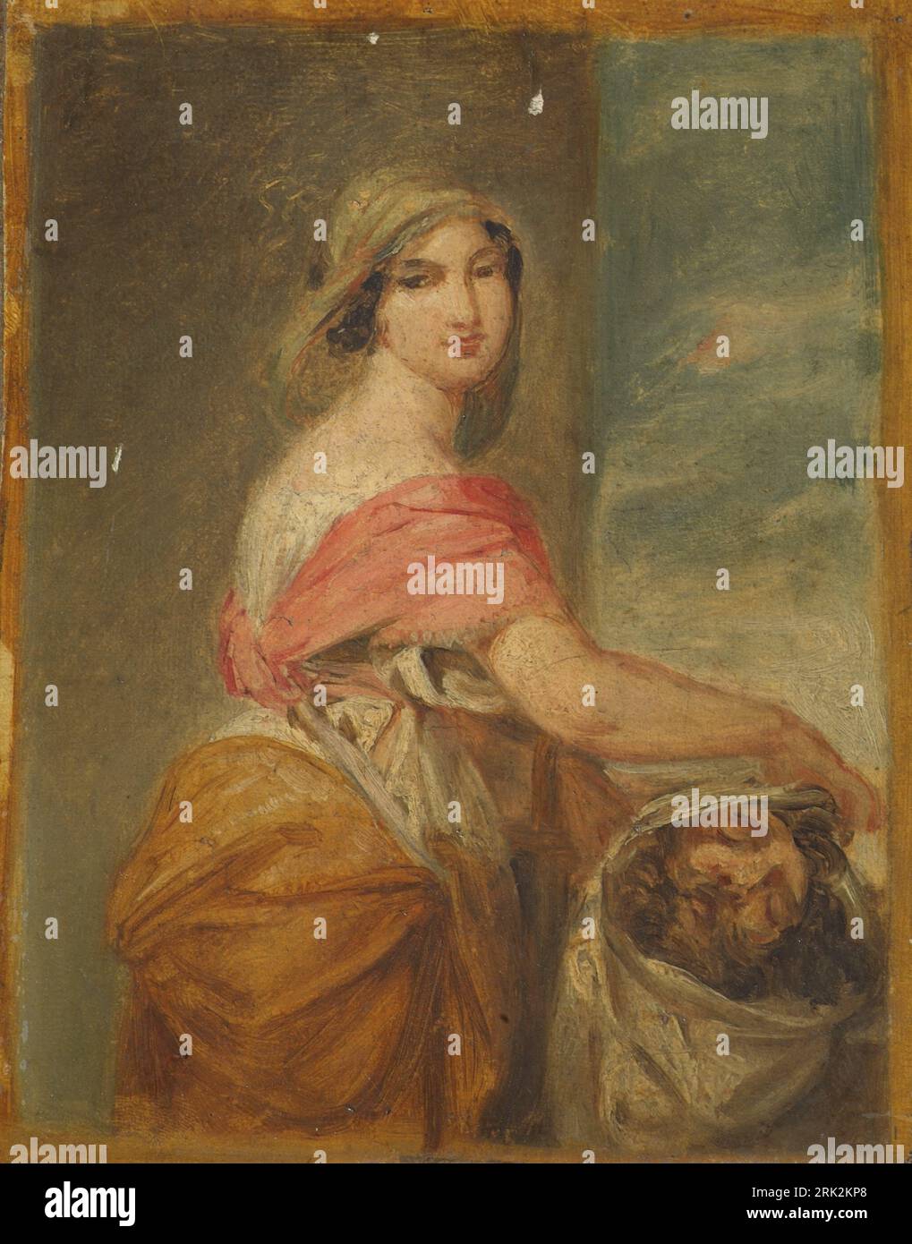 Judith mit dem Haupt des Holofernes by Joseph Hasslwander Stock Photo ...