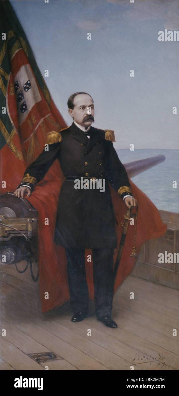 Portrait of Candido dos Reis 1911 by Veloso Salgado Stock Photo - Alamy