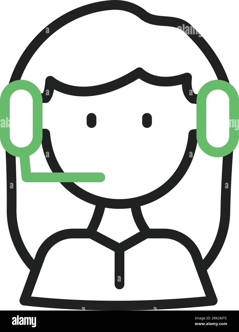 Customer Operator Icon Image Suitable For Mobile Application Stock Vector Image And Art Alamy