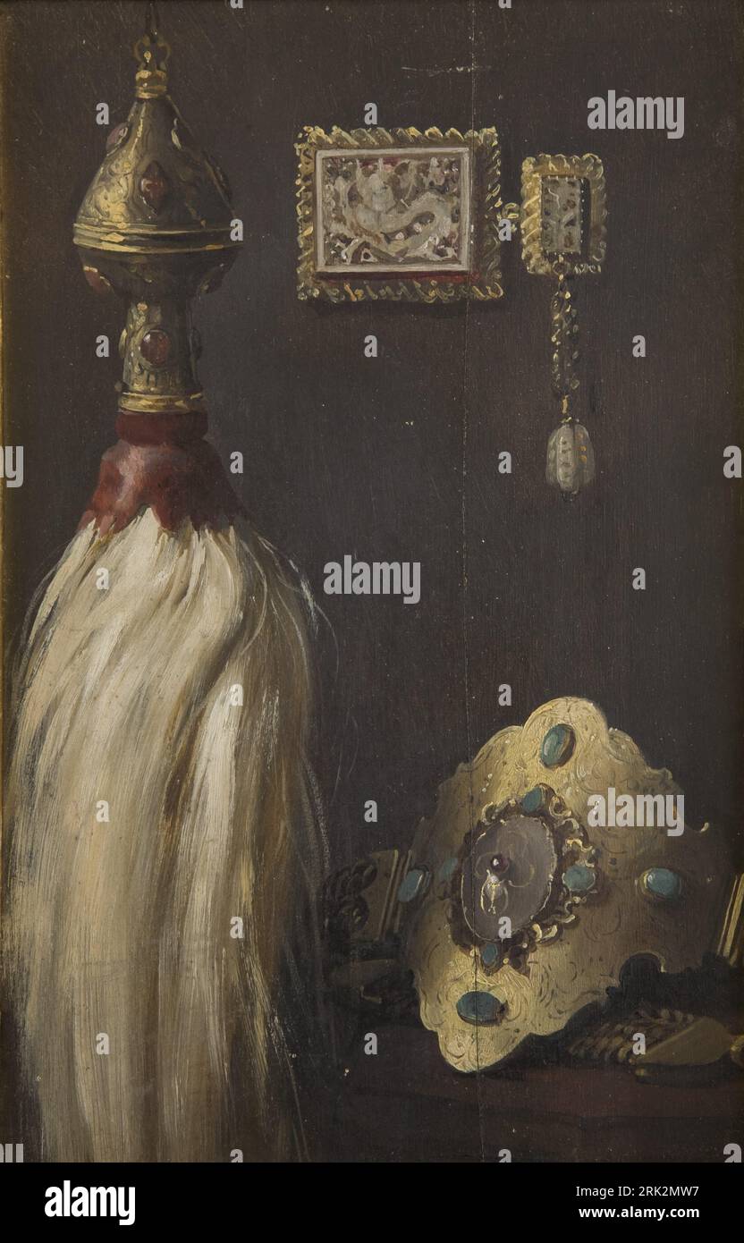 Study of a Turkish Horse-Tail Ensign and Nose-Band by Stanisław ...