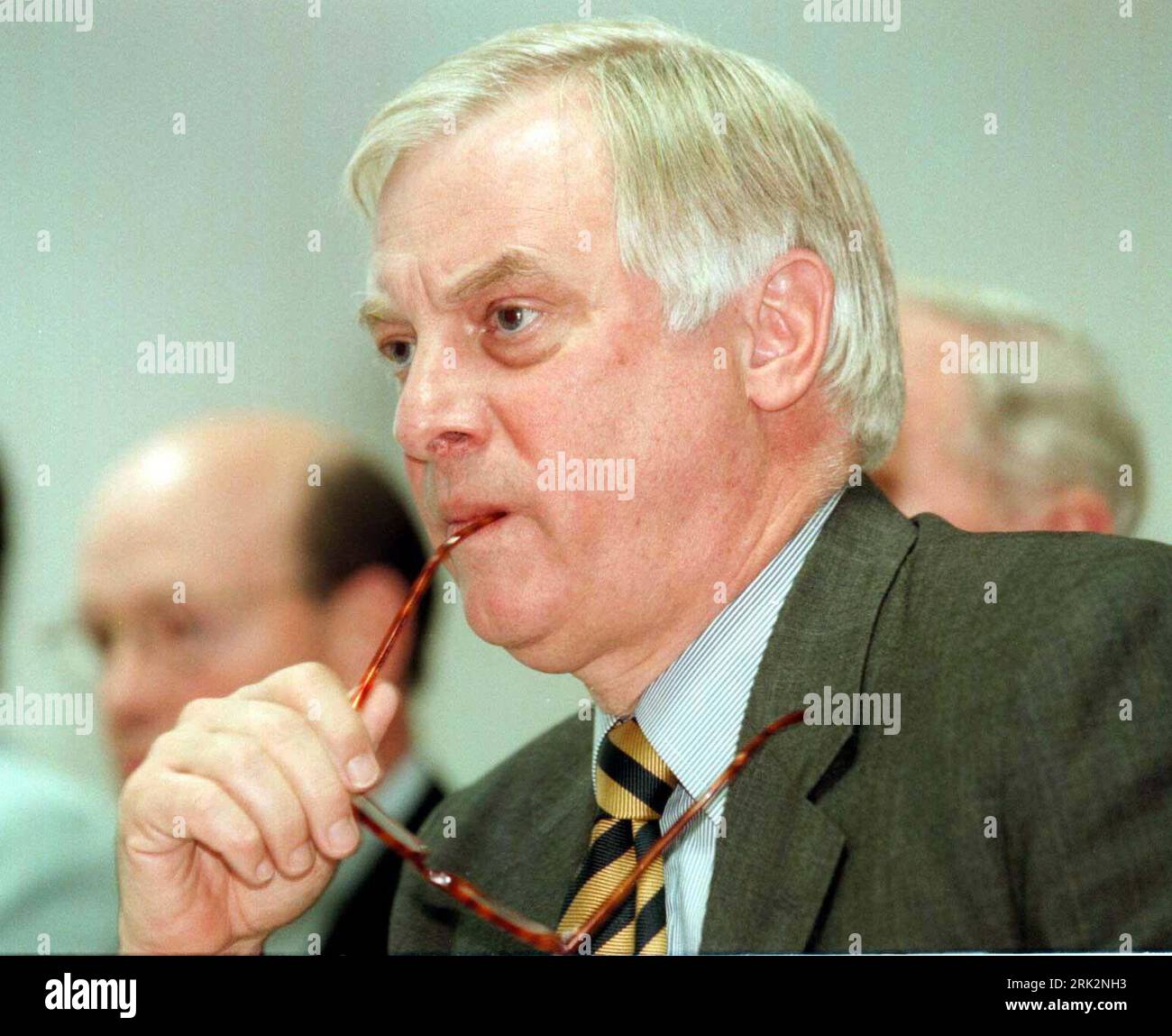 File photo dated 12/06/98 of former Hong Kong Governor Chris Patten who ...