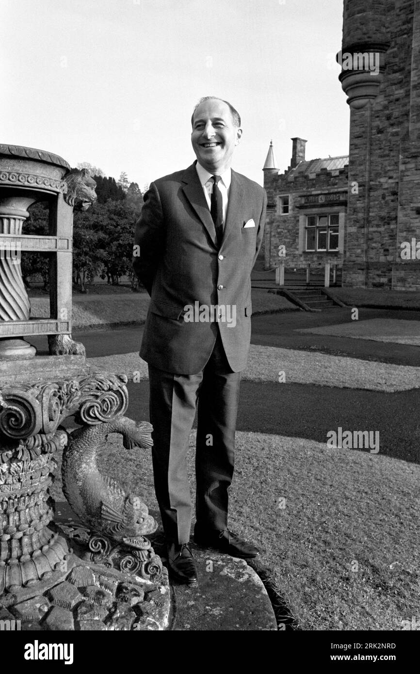 File photo dated 01/02/69 of Captain Terence O'Neill, the Northern ...
