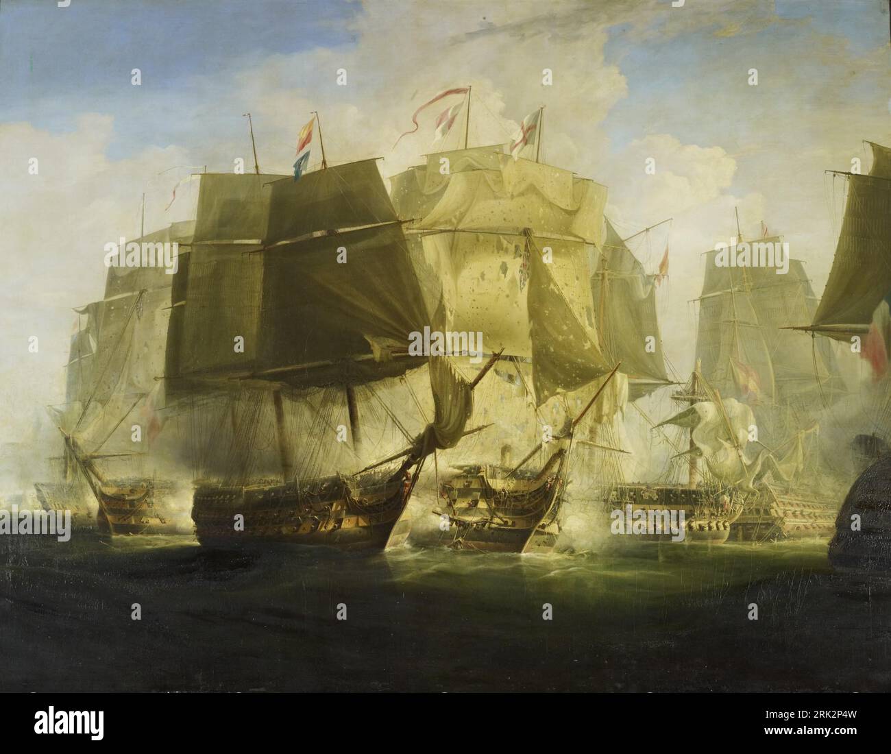 The Battle of Trafalgar: I. The Beginning of the Action: The 'Victory ...