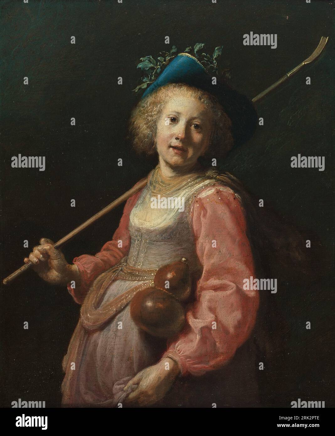 Girl shepherdess hi-res stock photography and images - Alamy