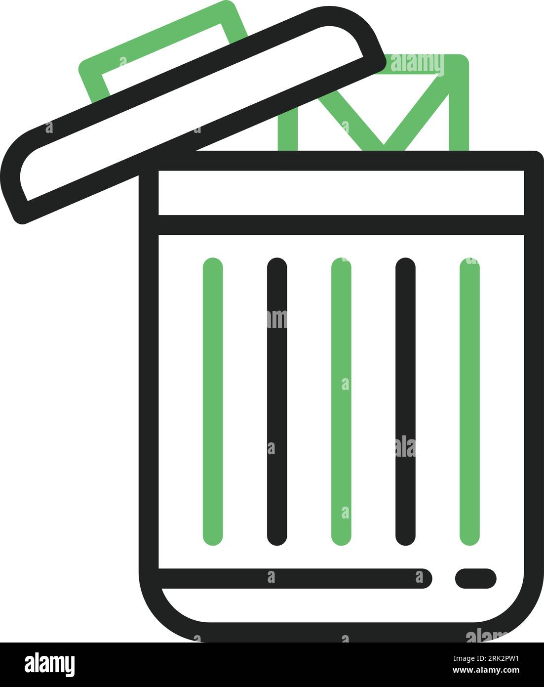 Delete Icon Green
