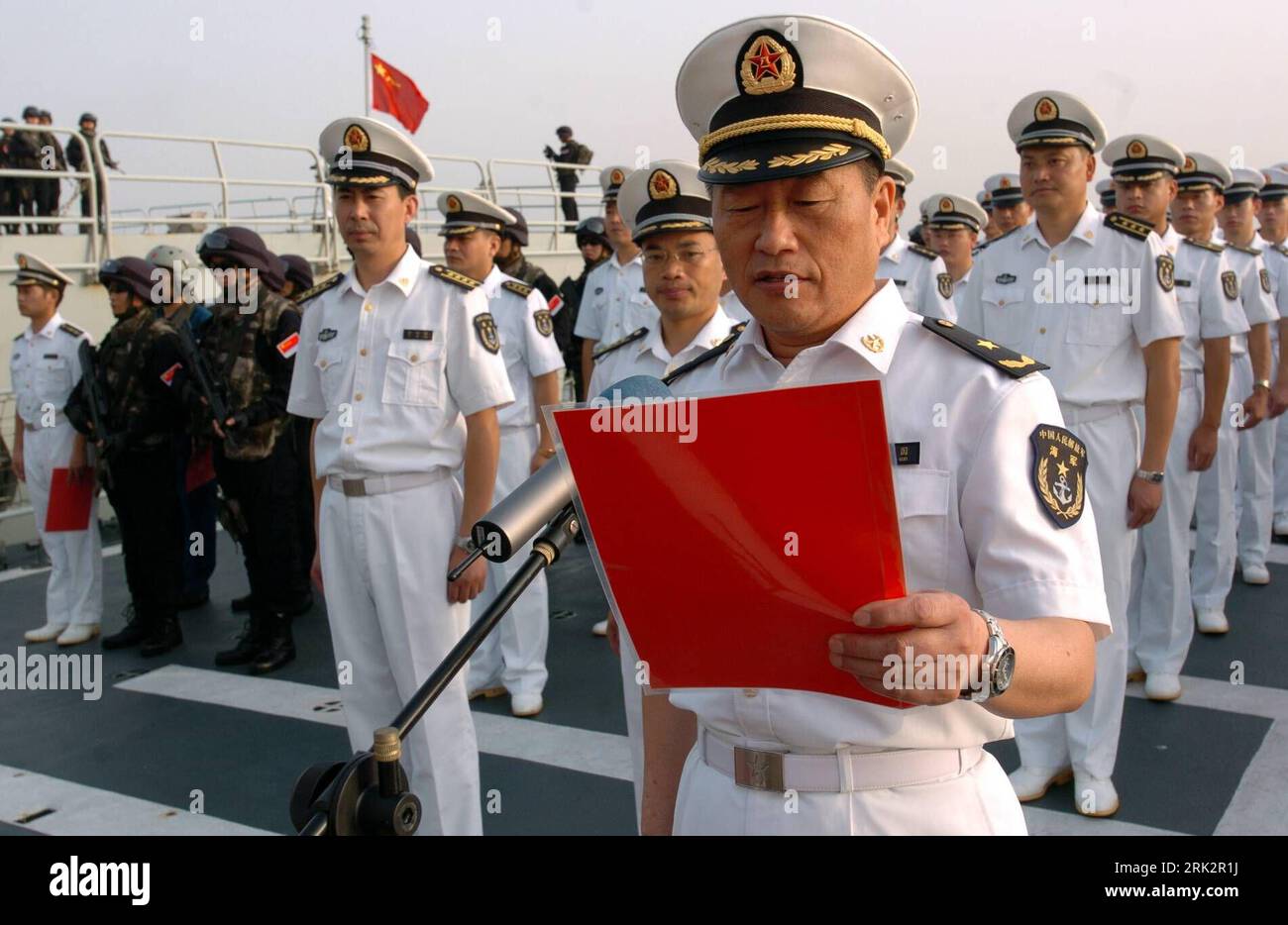 Bildnummer: 53235438 Datum: 01.08.2009 Copyright: imago/Xinhua (090801) -- GULF OF ADEN, Aug. 1 ...