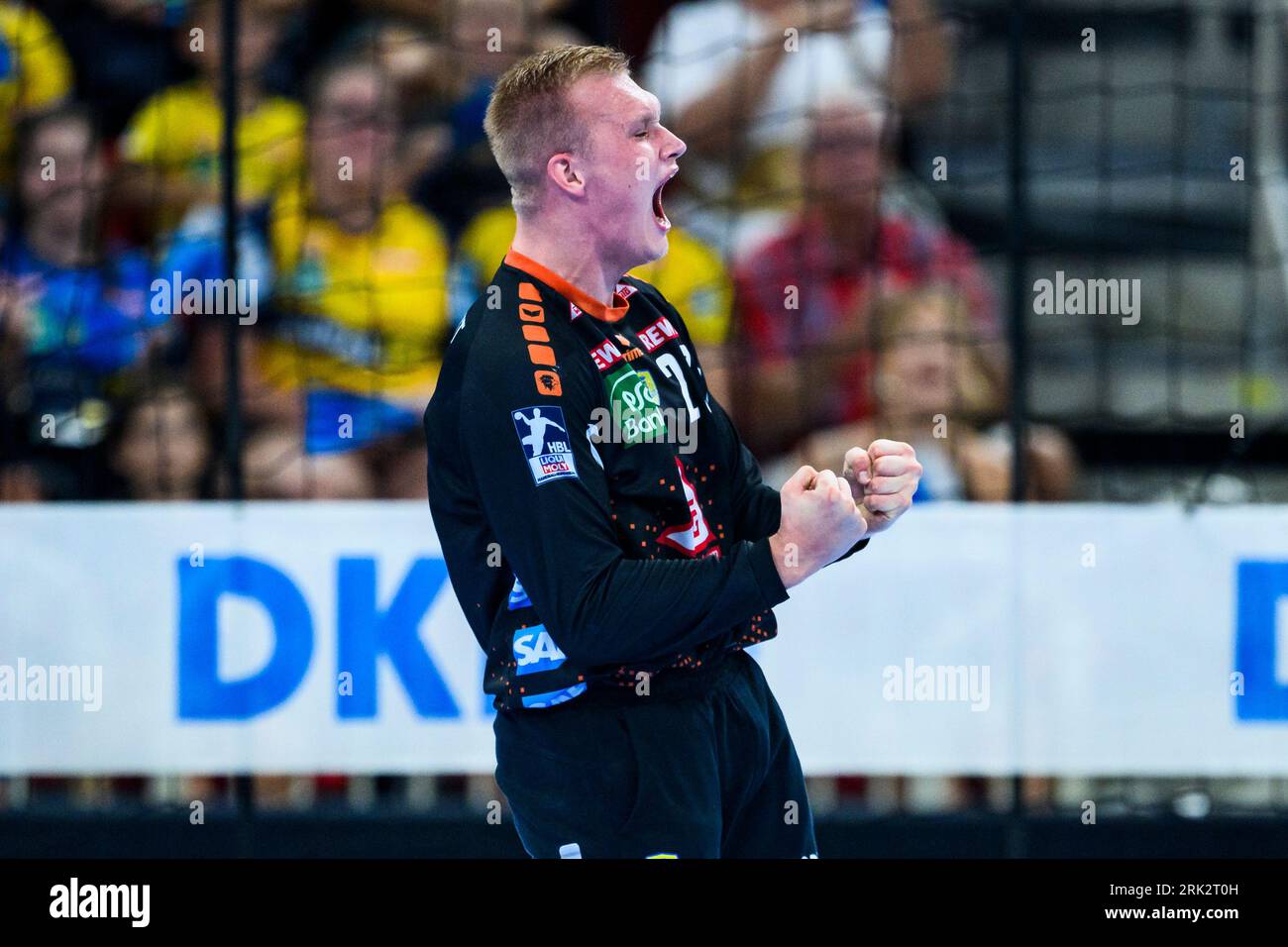 Duesseldorf, Germany. 23rd Aug, 2023. Handball: DHB Supercup, THW Kiel ...