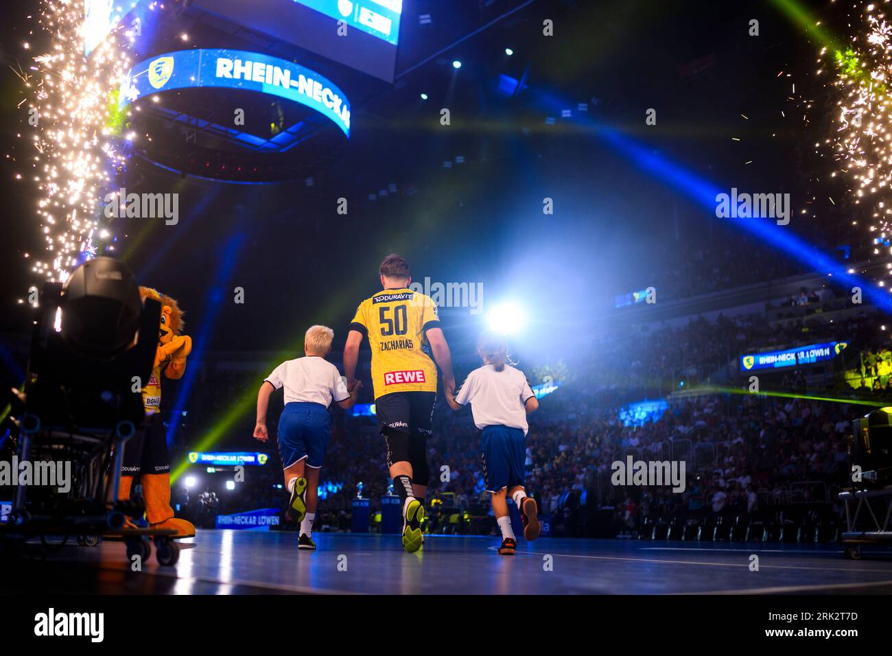 Duesseldorf, Germany. 23rd Aug, 2023. Handball: DHB Supercup, THW Kiel ...