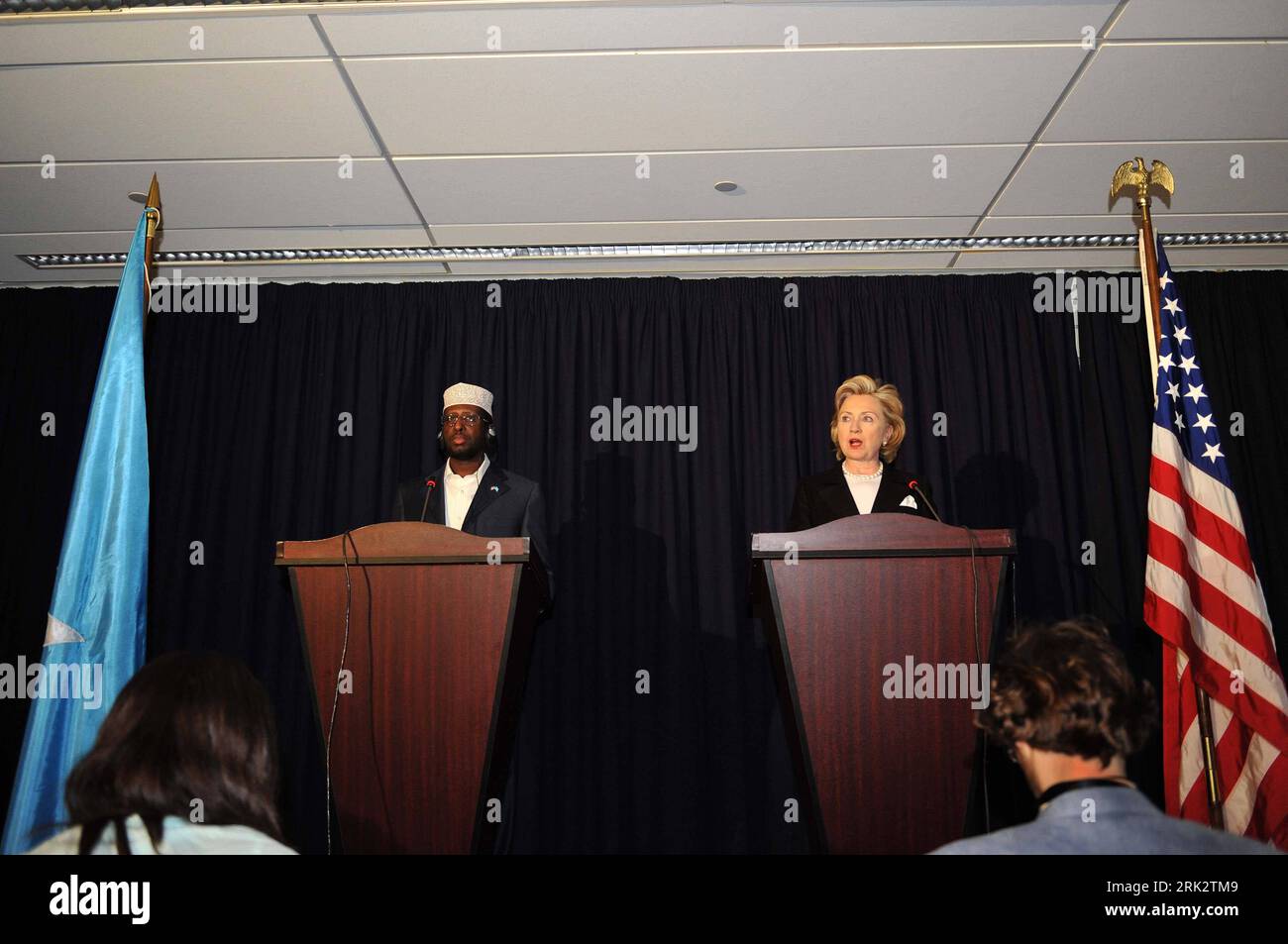 Somali president sheikh sharif sheikh hi-res stock photography and ...